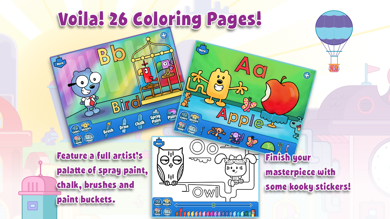 Wubbzy's ABC Learn & Play - App on Amazon Appstore