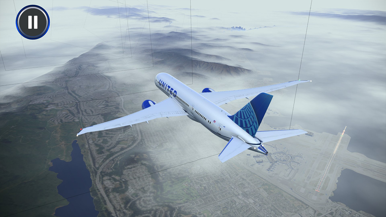 Real Airplane Flight Simulator Games: City Pilot Airplane Flying ...