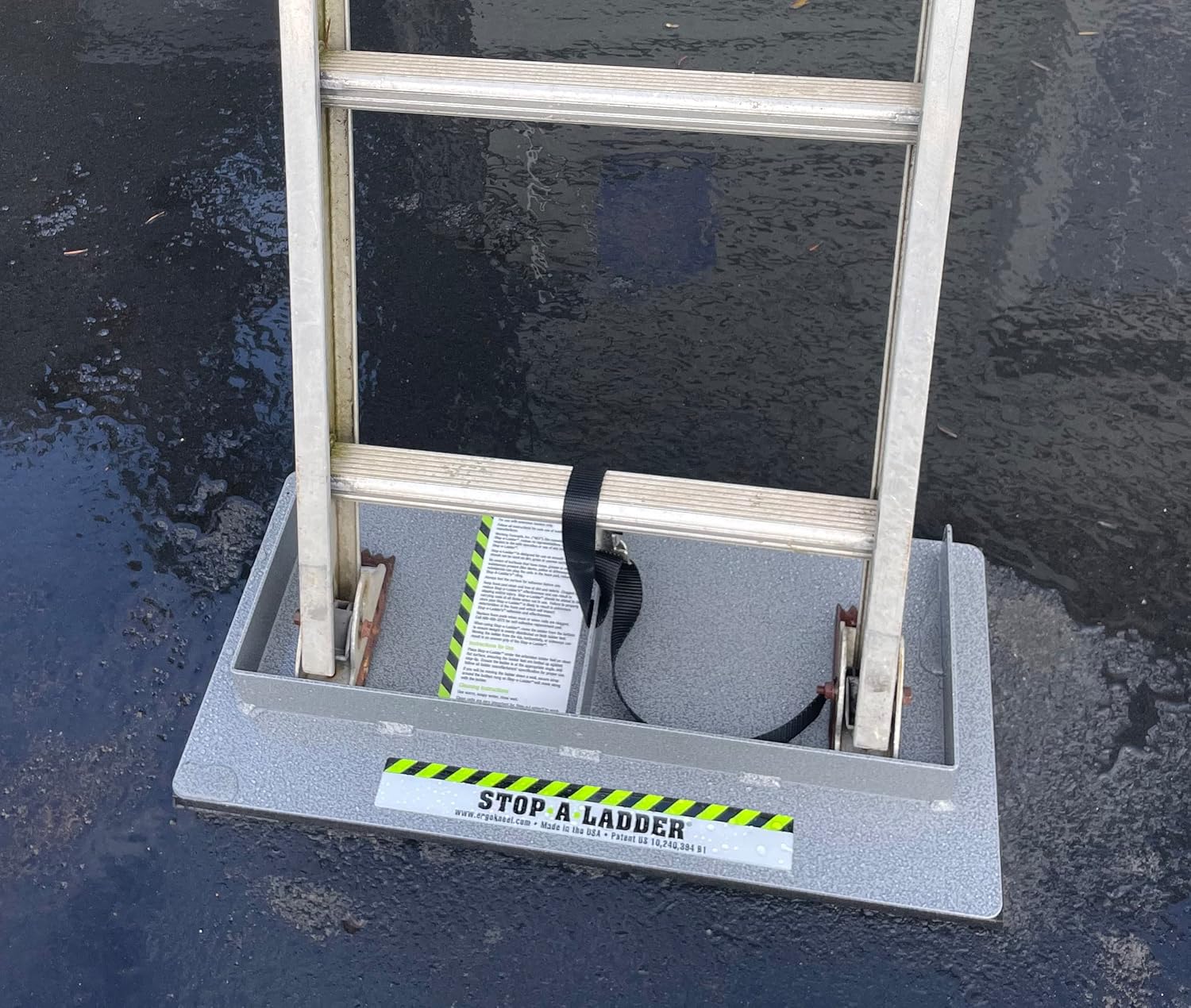 Stop-a-Ladder Non-Slip Extension Ladder Device | Prevents Ladder ...