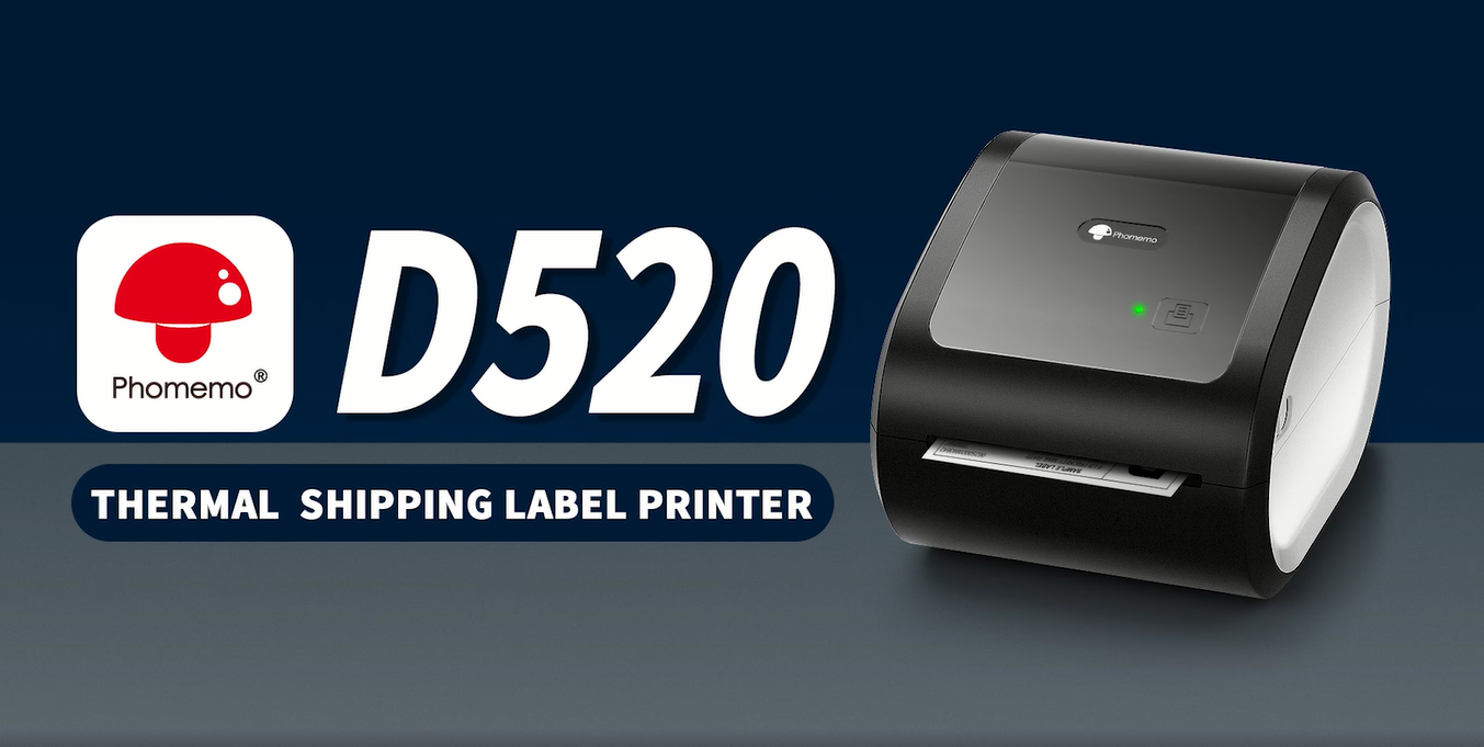 Watch D520 Label Printer is Easy to install and Easy to Print on Amazon ...
