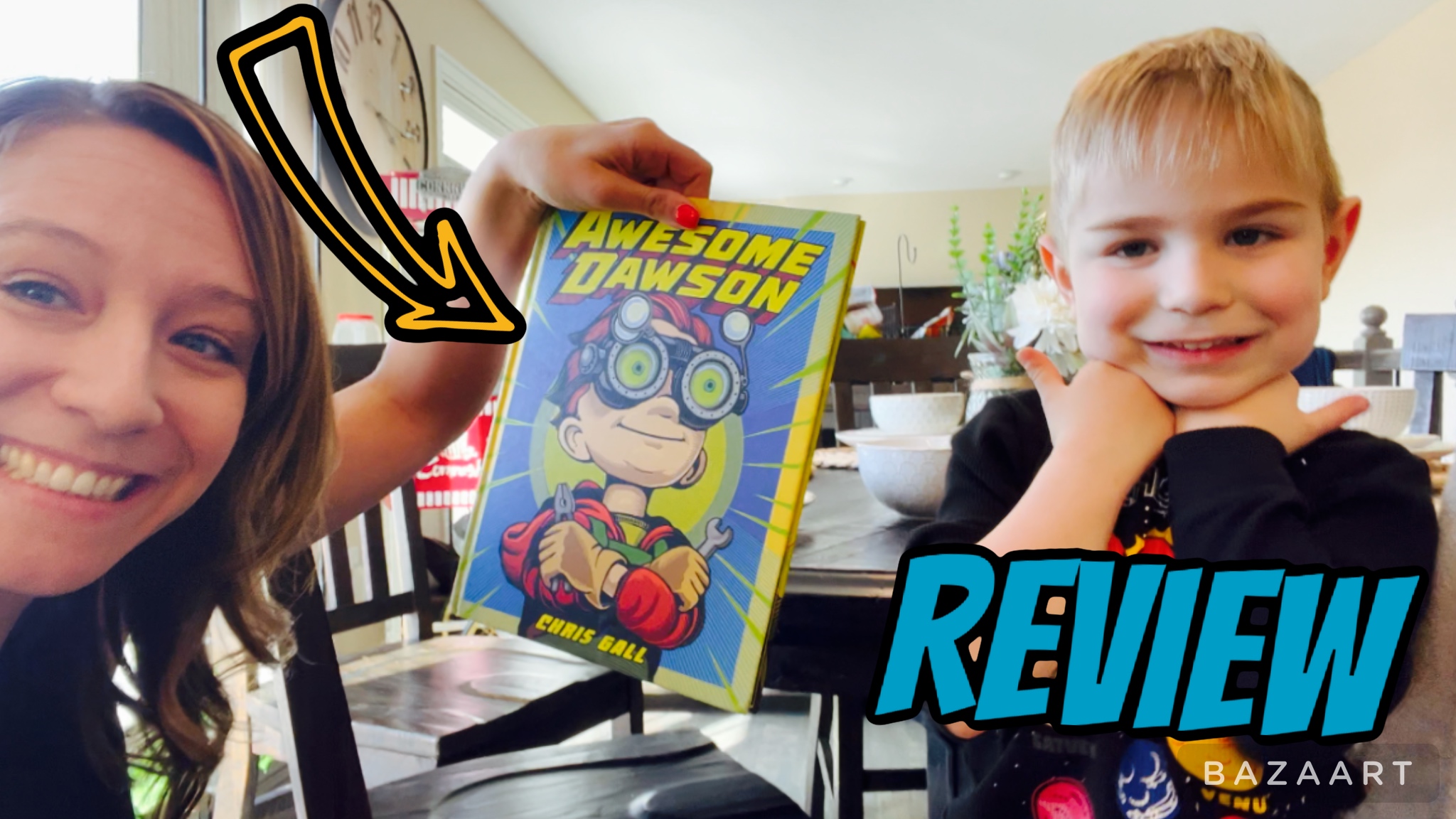 Watch Kids book review on Awesome Dawson on Amazon Live