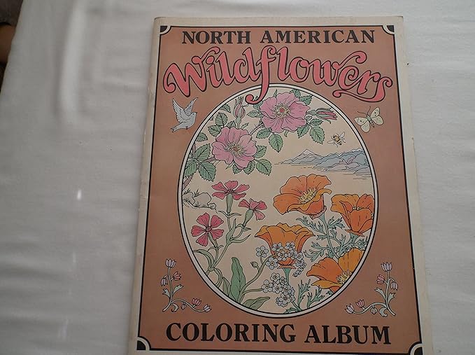 North American wildflowers coloring album: John L Kipping ...
