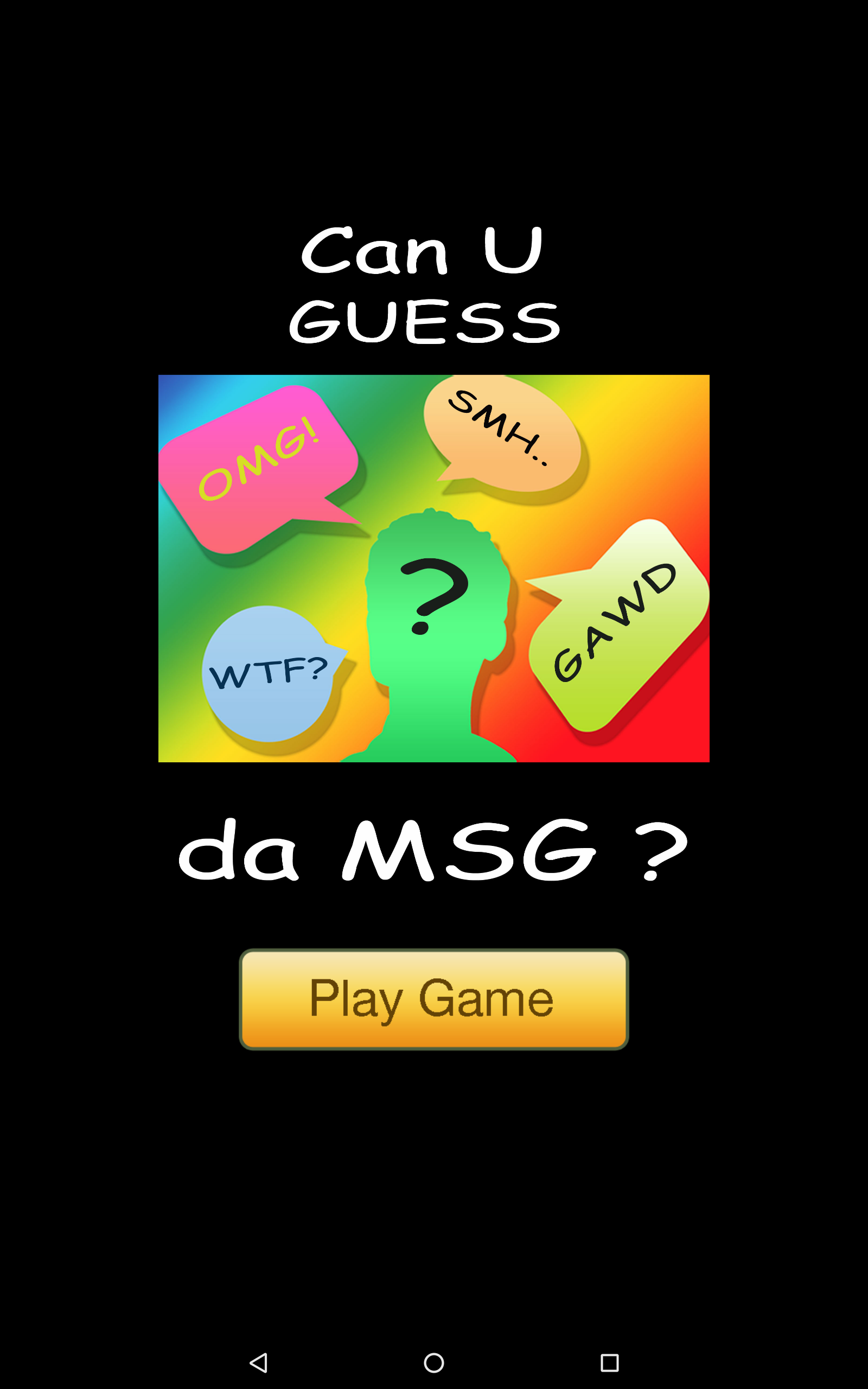 Guess the MSG - App on Amazon Appstore