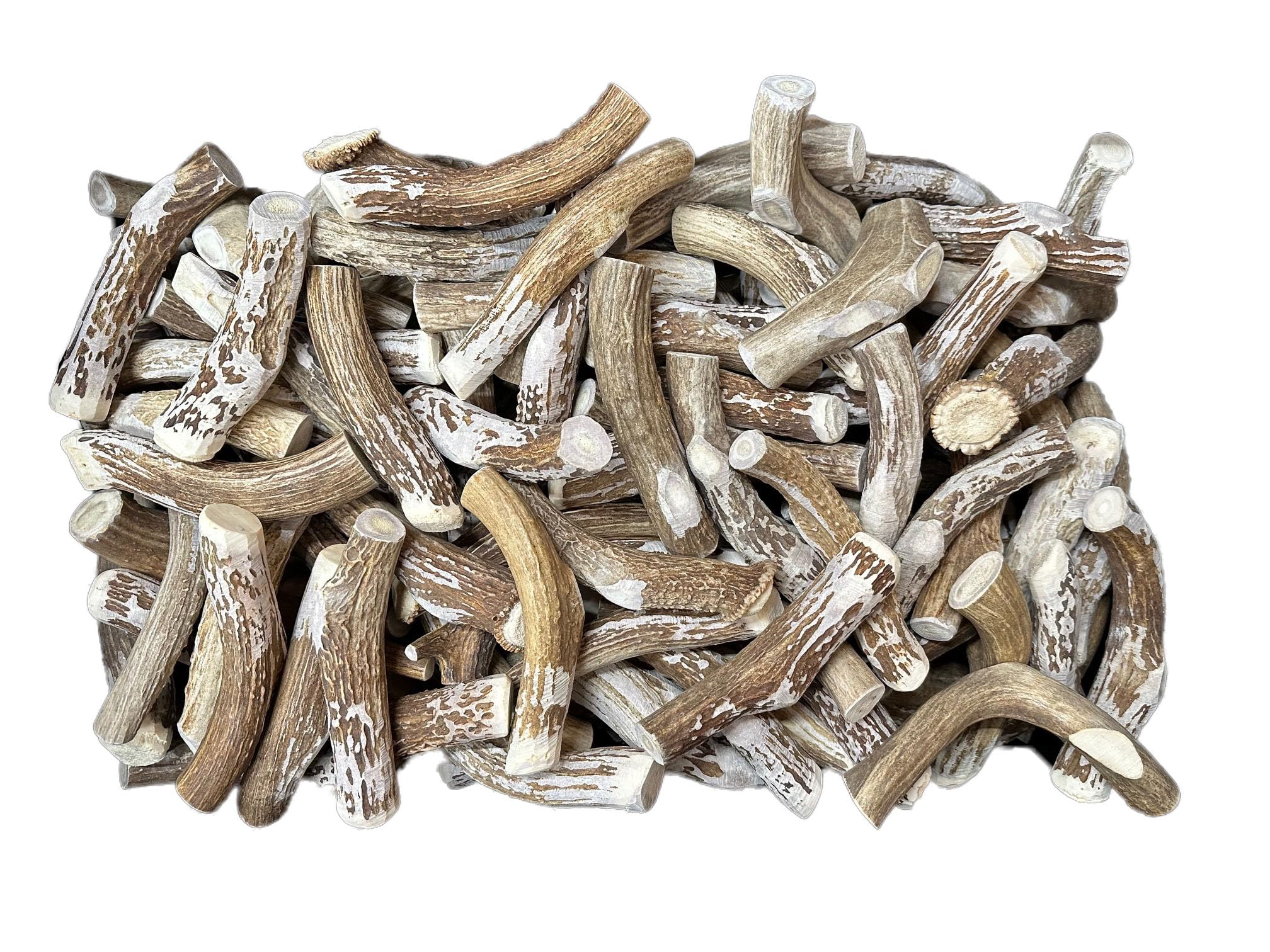 Amazon.com : Antler Man® Premium Jumbo Deer Antler Pieces - Dog Chews ...