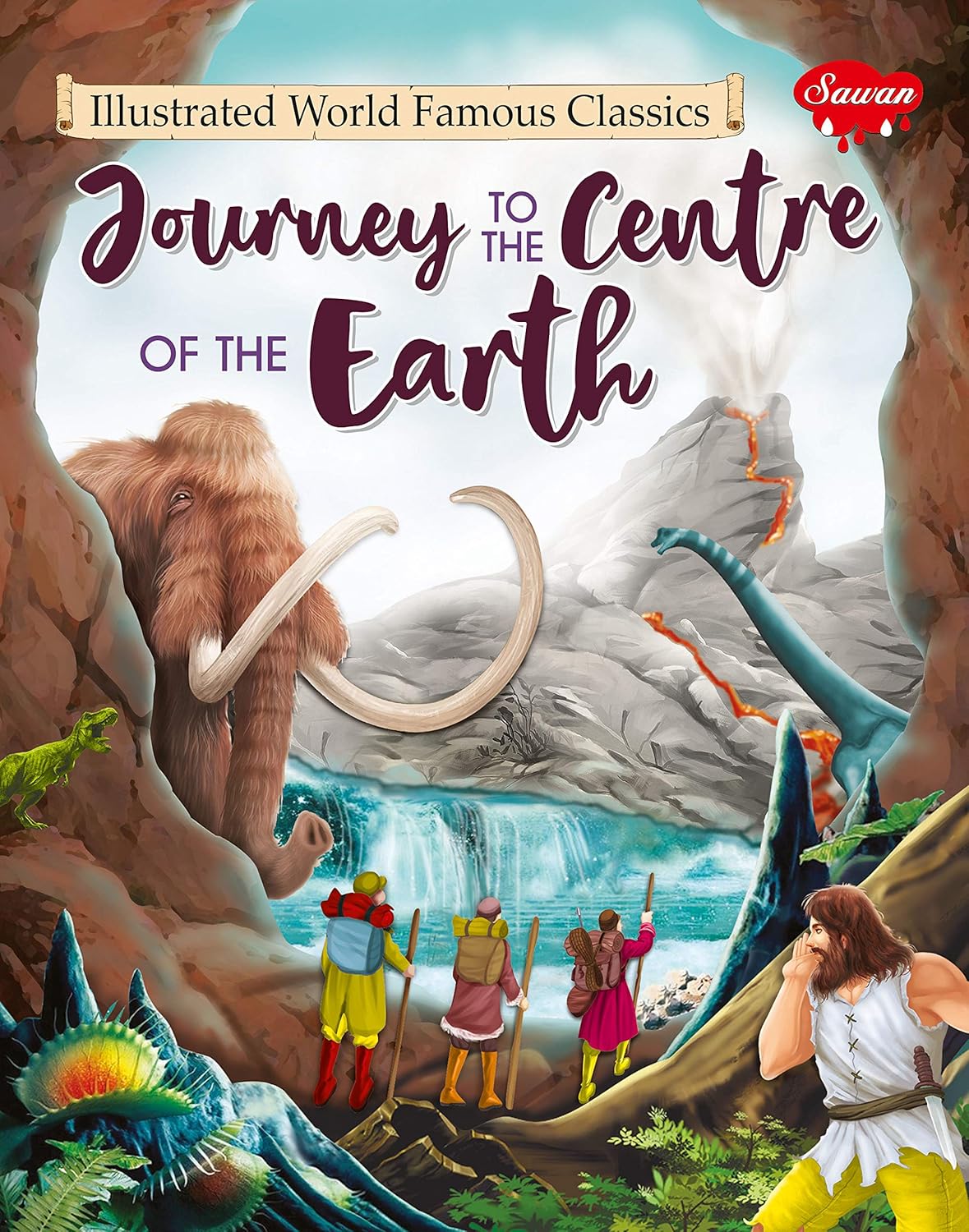Journey to the Center of the Earth (Illustrated world Famous Classics ...