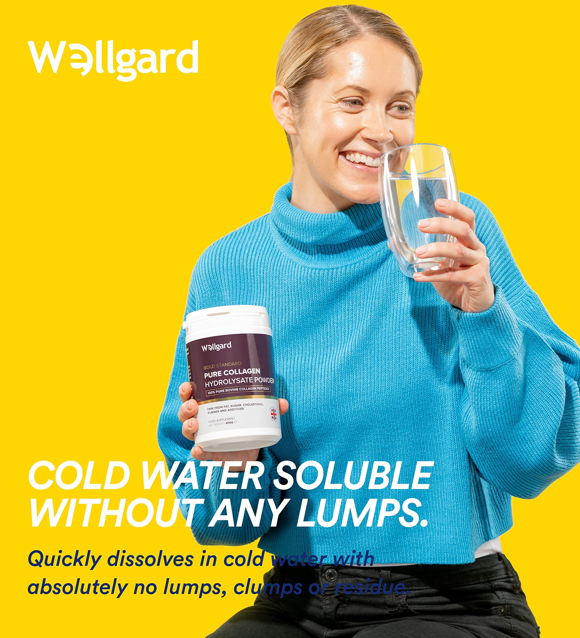 Collagen Supplements, Gold Standard Bovine Collagen Peptides Powder by ...