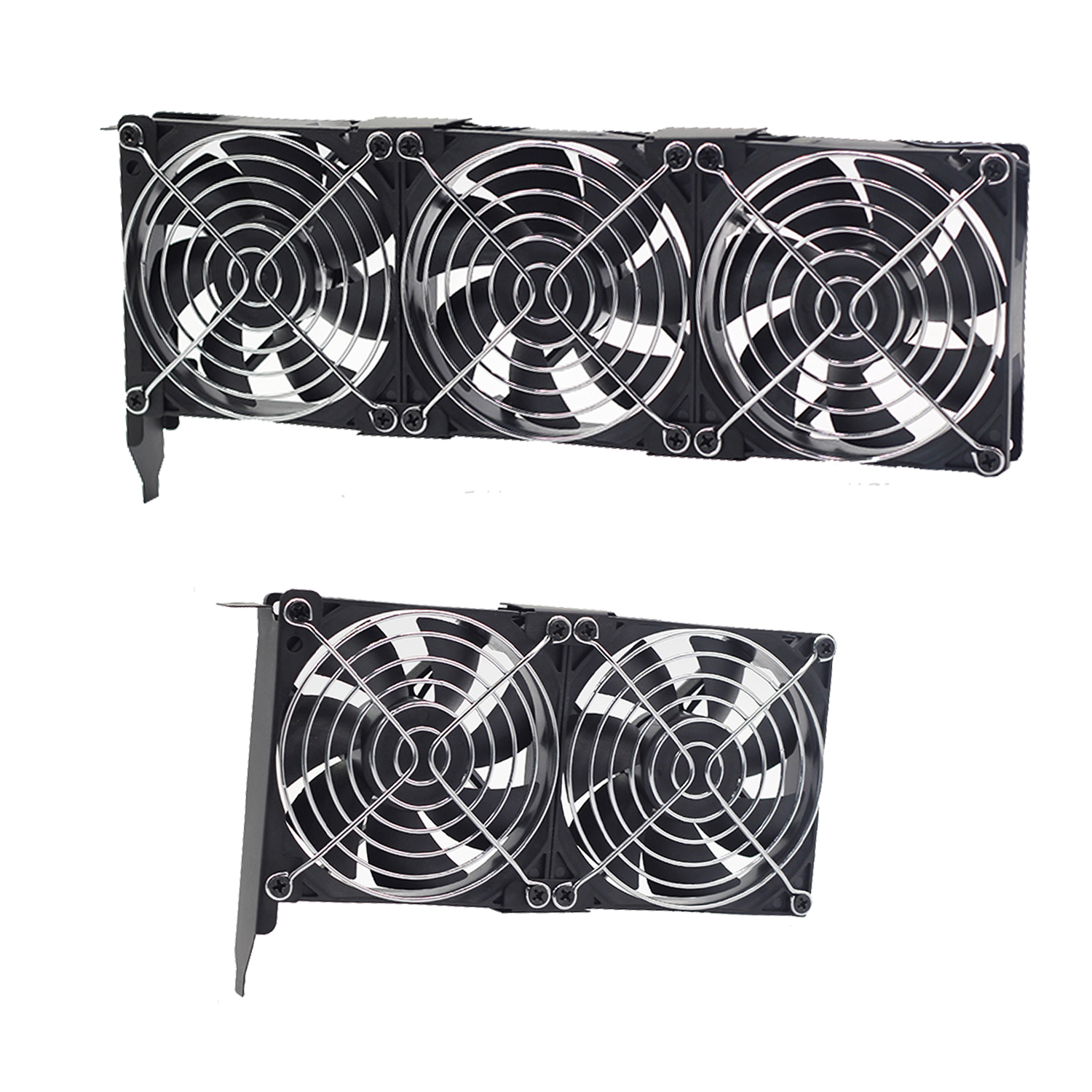 Dual 80mm Fan Bracket Dual 80mm Fan Adapter For NVIDIA Tesla K80 GPU ...