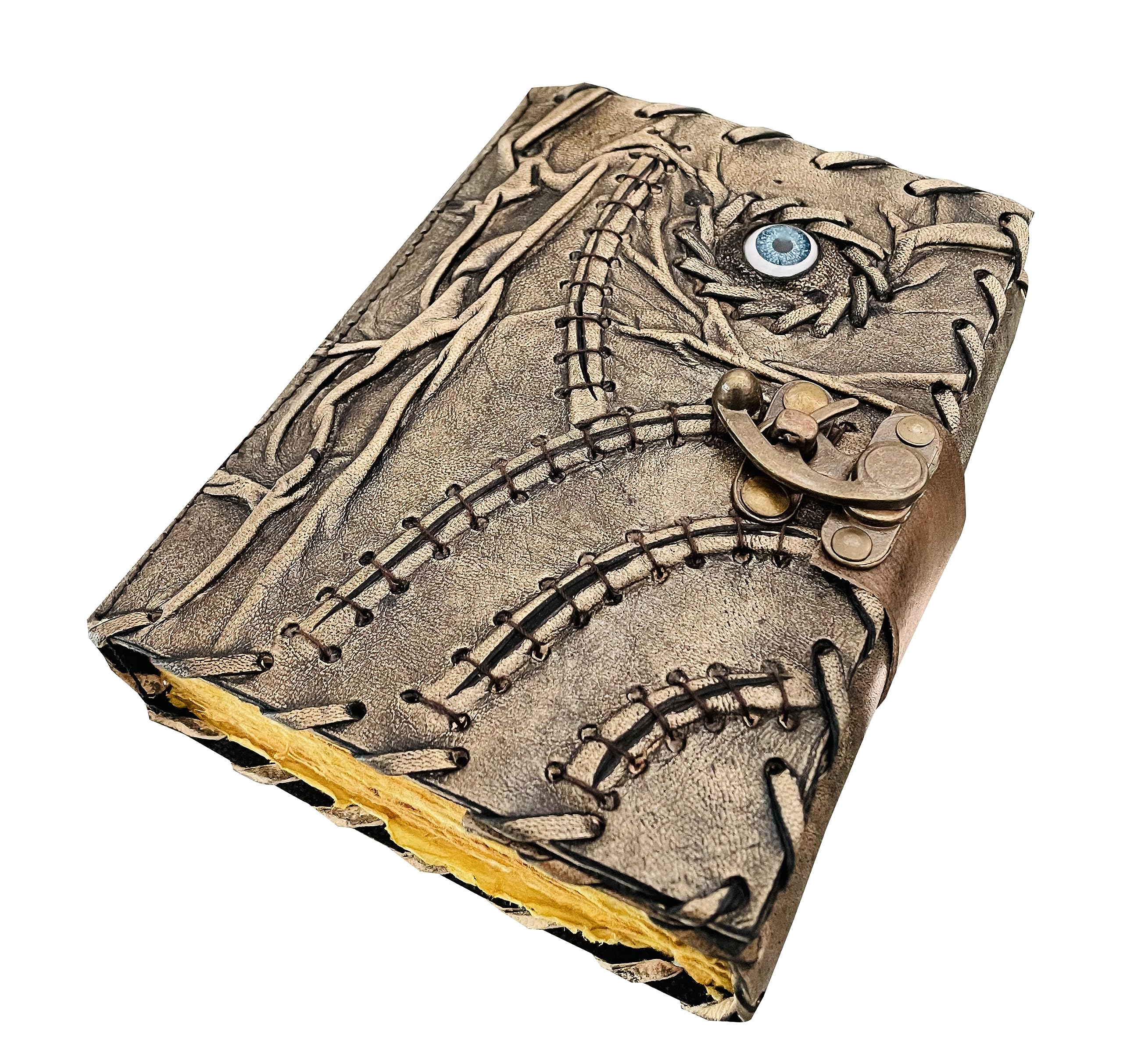 Amazon.com : Hocus pocus book of spell prop vintage leather journal ...