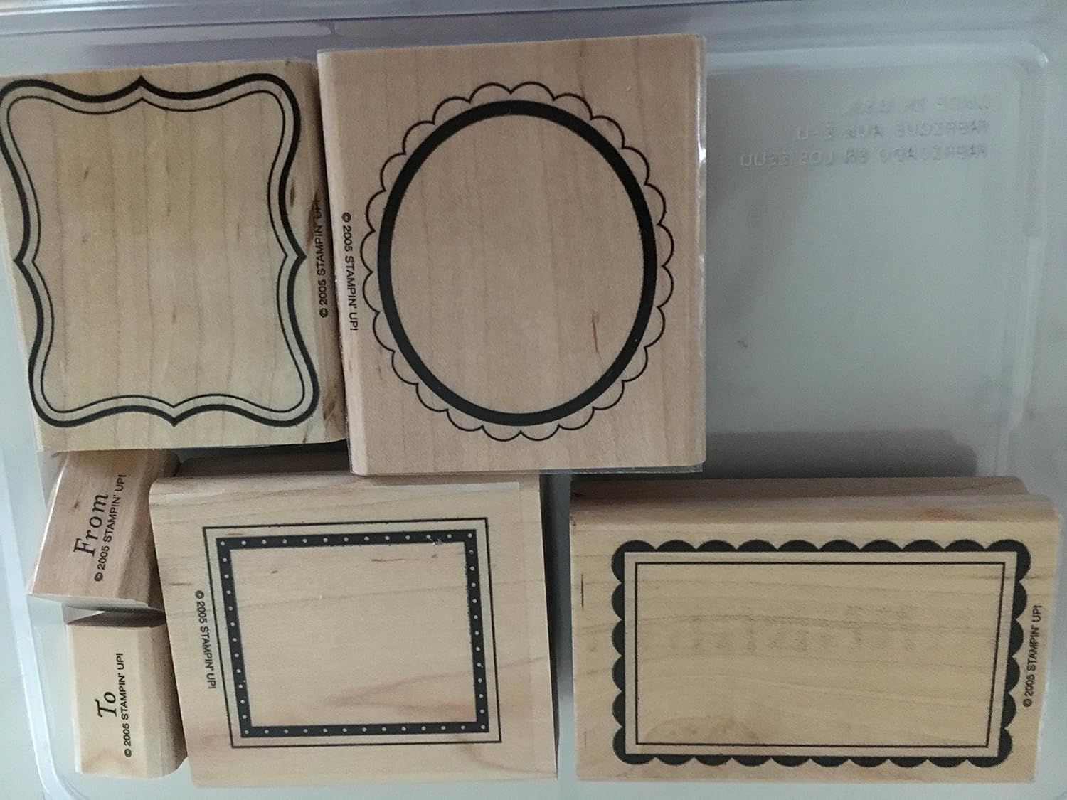 Amazon.com: Stampin' Up! Label Classic Stamp Set : Arts, Crafts & Sewing