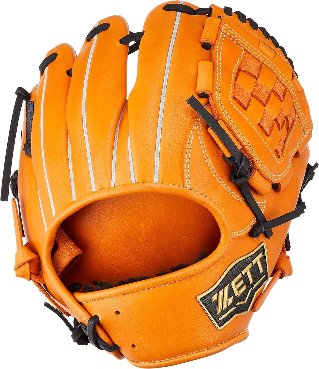Amazon | ゼット(ZETT) 硬式野球 グラブ (グローブ) 右投用 オレンジ/ブラック(5619) BPGB17310 | ゼット(ZETT) | スポーツ＆アウトドア