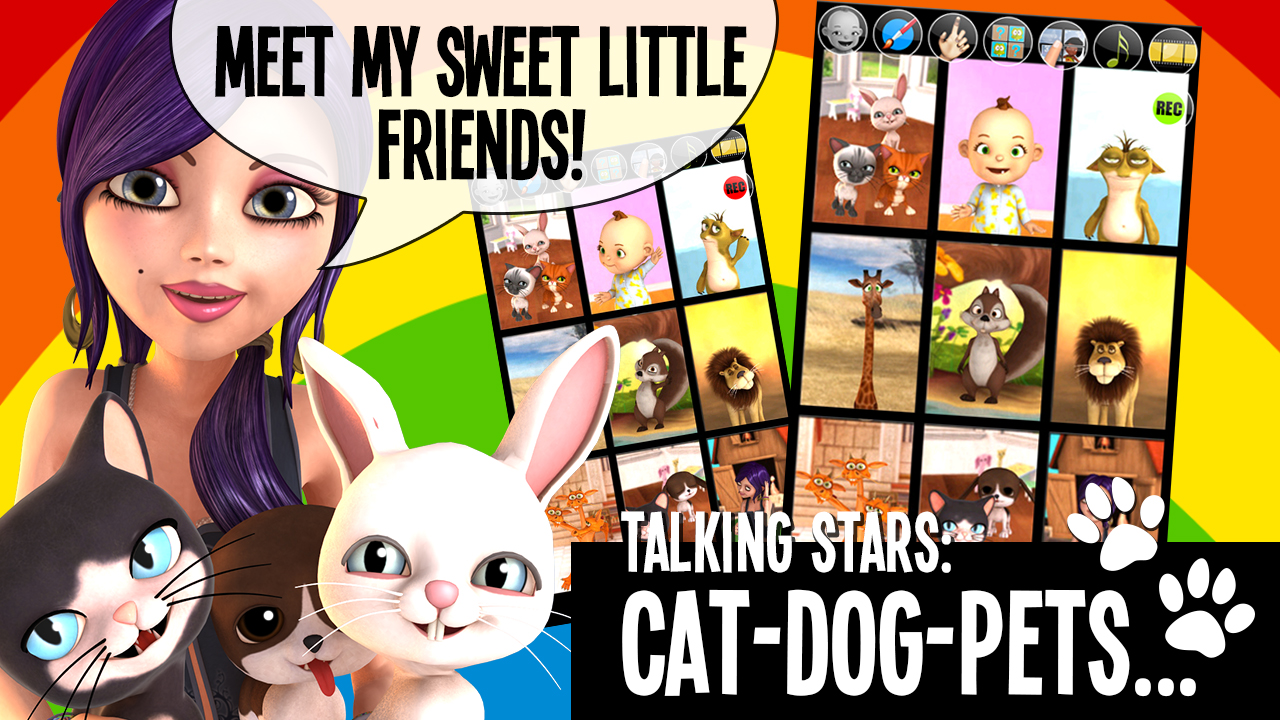 Talking Stars: Cat-Dog-Pets (Free) - App on Amazon Appstore