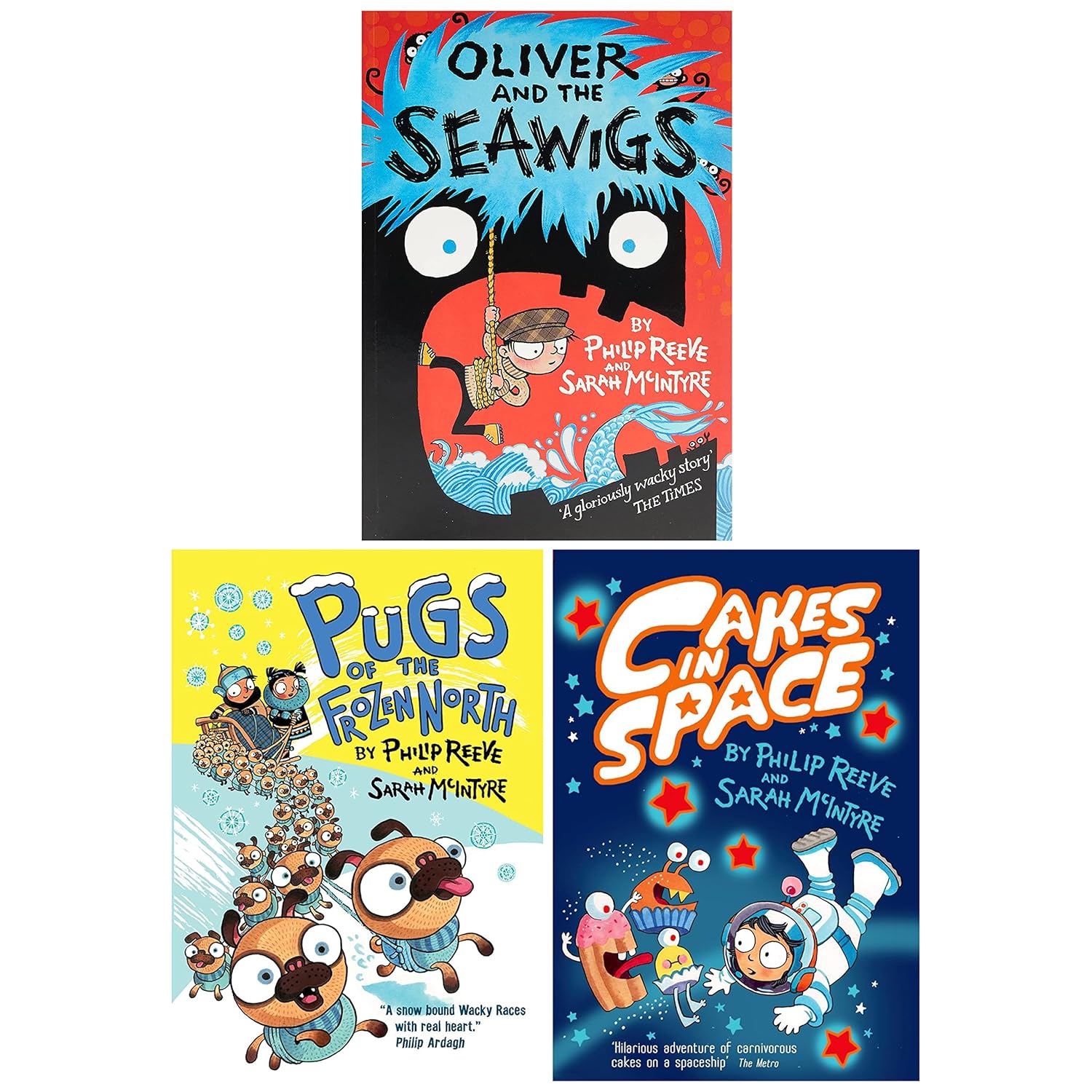 Reeve & McIntyre Adventures 3 Books Collection Set(Oliver and the ...