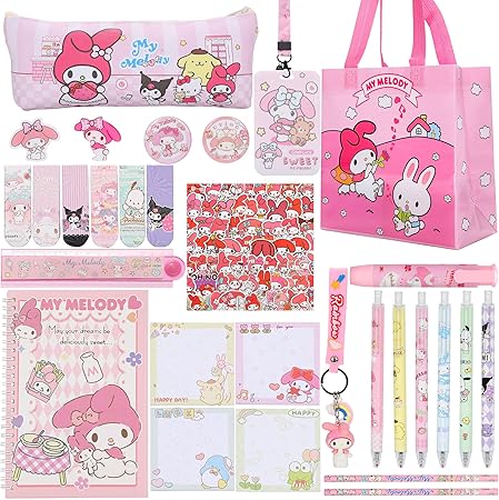 Amazon.com: Cute School Supplies Gift Set - 79 PCS Kids School Supplies ...