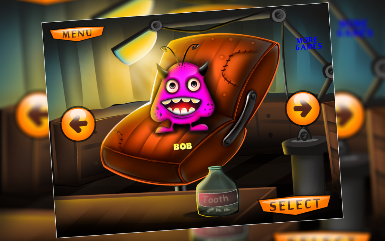 Monster Dentist : Keep Your Creature Teeth Clean from Sugar Rush - Free ...