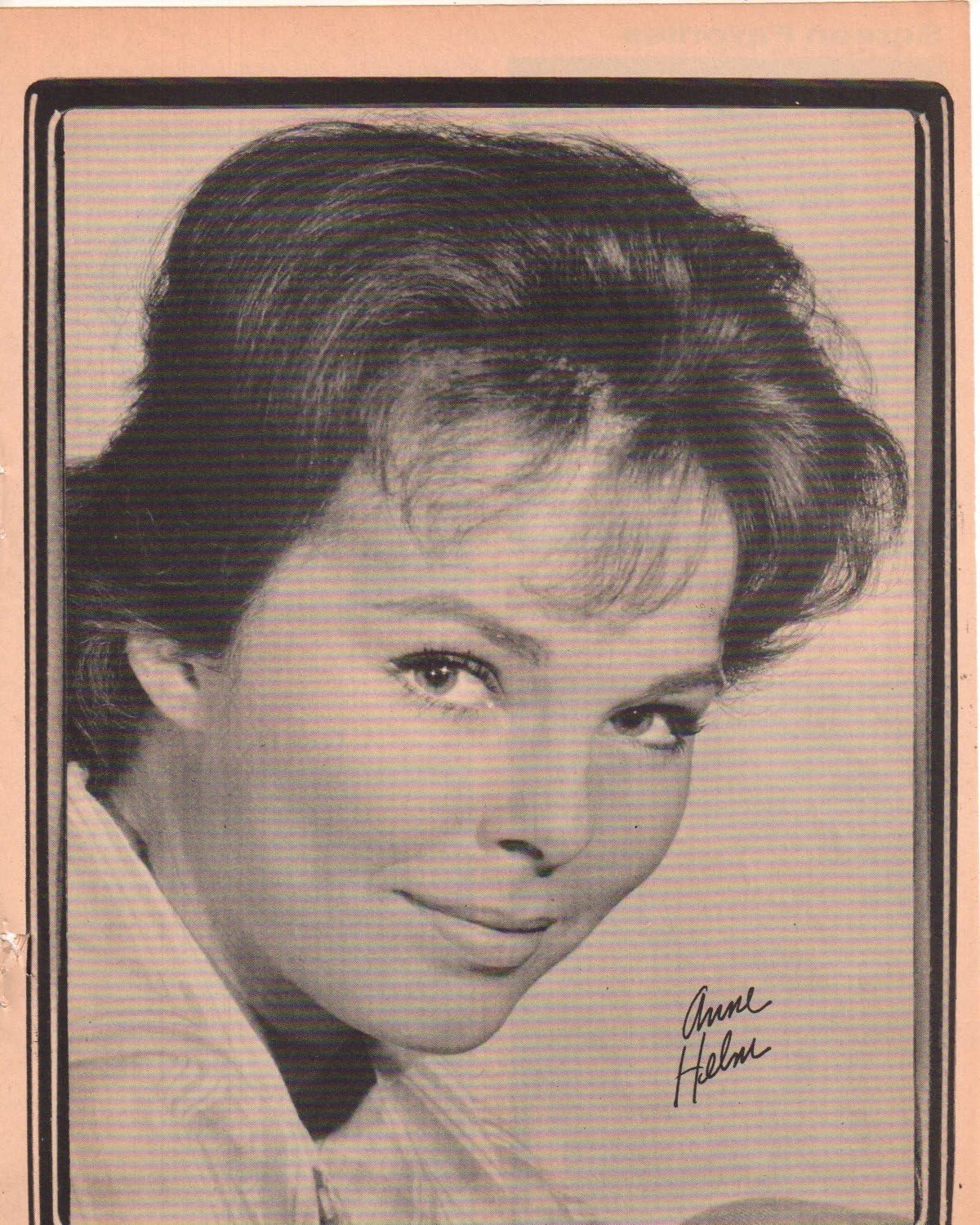 Anne Helm Clipping Magazine Photo orig 1pg 8x10 Photo K8715 at Amazon's ...
