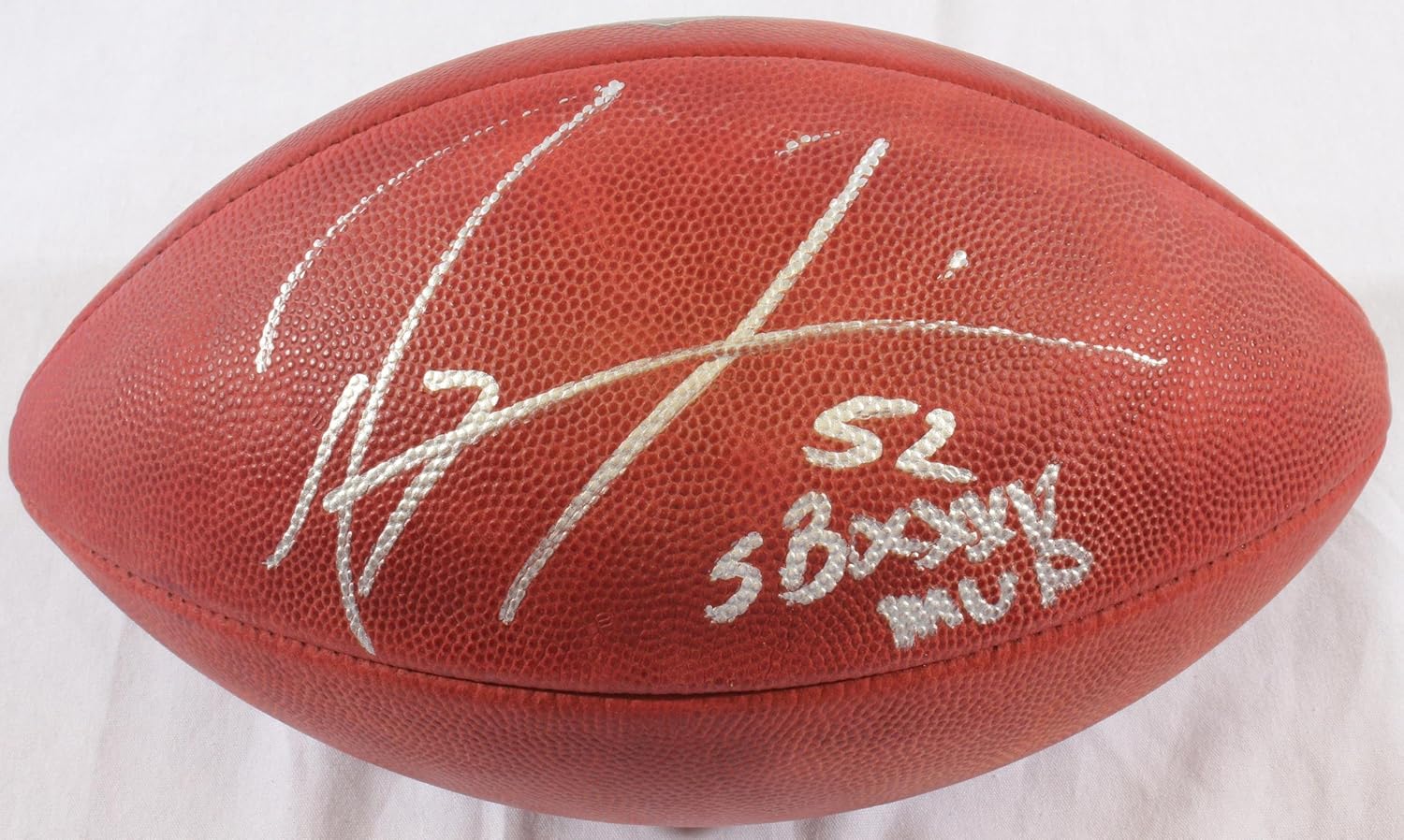 Ray Lewis Signed Football w/SB MVP - Witness - JSA Certified ...