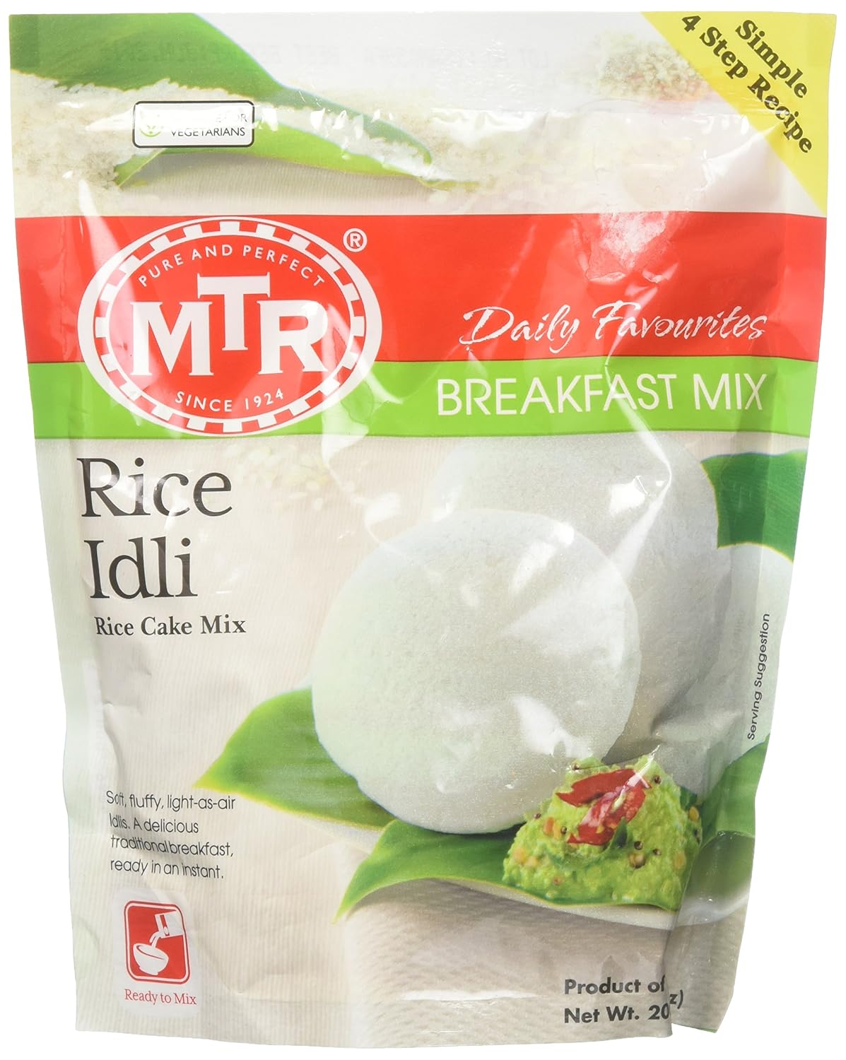 Amazon.com: MTR Rice Idli Mix, 7.05-Ounce Pouches (Pack of 6) : Grocery ...