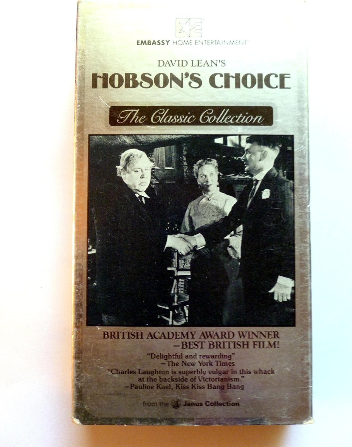 Amazon.com: Hobson's Choice [The Classic Collection] [VHS] : Charles ...