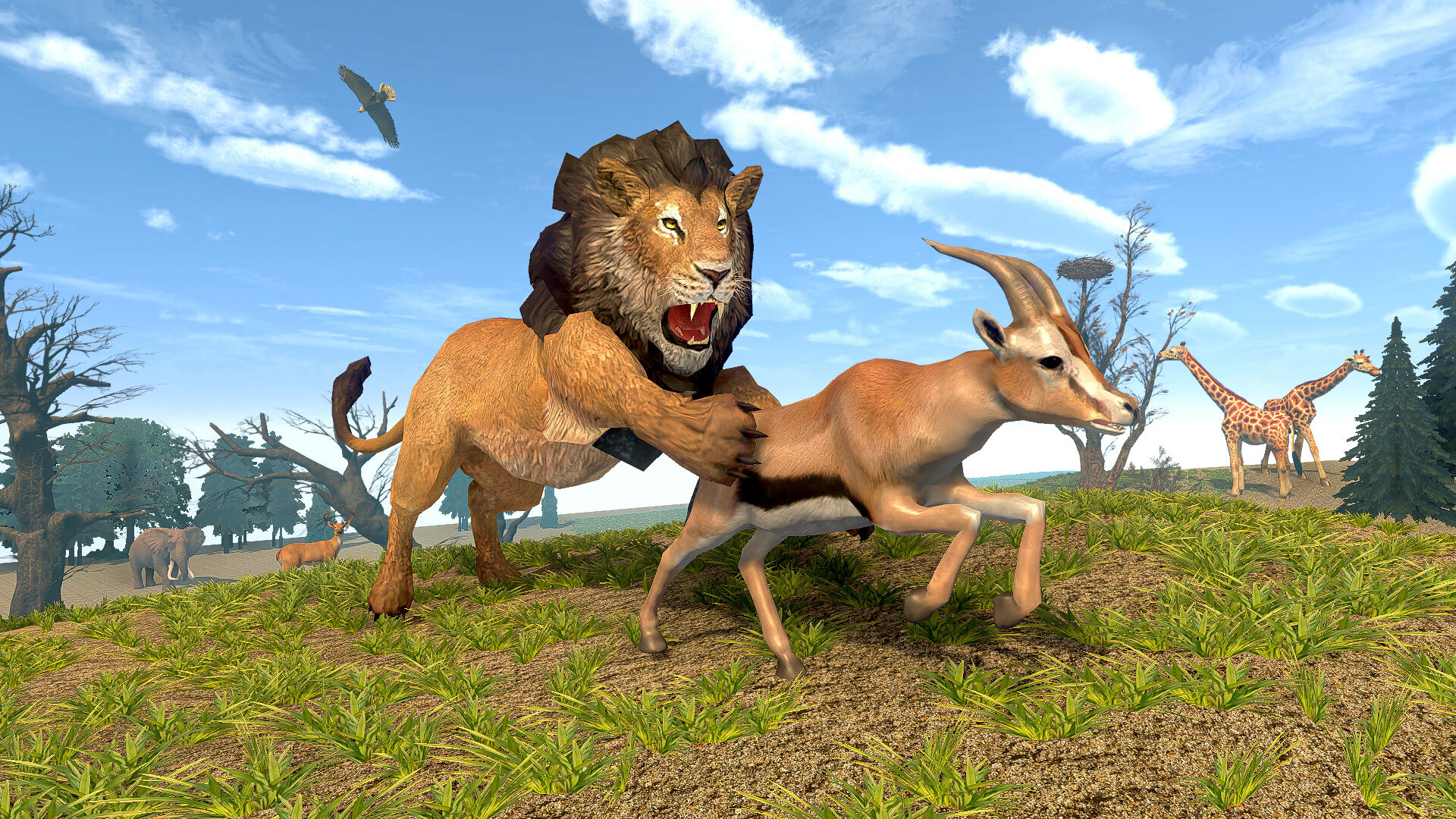 Wild Lion Hunting Simulator: Clan of Jungle King Lion Animal Games ...
