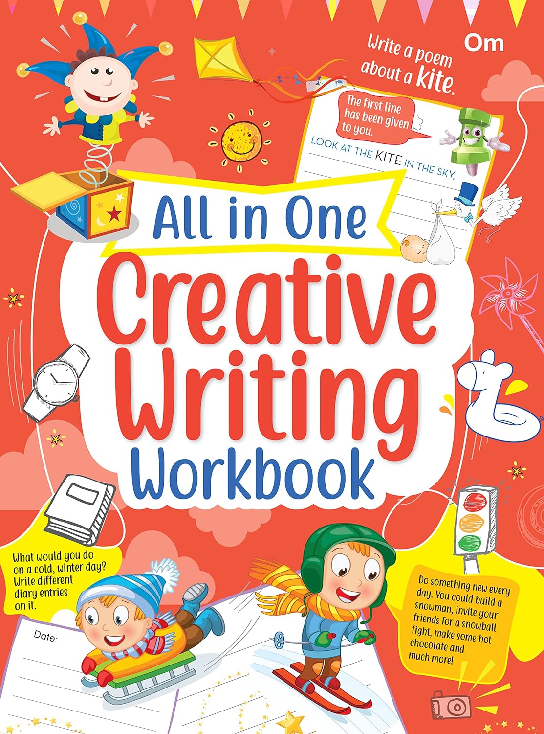 Jumbo Creative Writing Workbook: Om Books Editorial Team: 9789386108067 ...