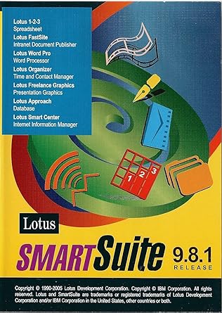 Lotus SmartSuite Millennium 9.8 Retail Boxed : Amazon.co.uk: Software