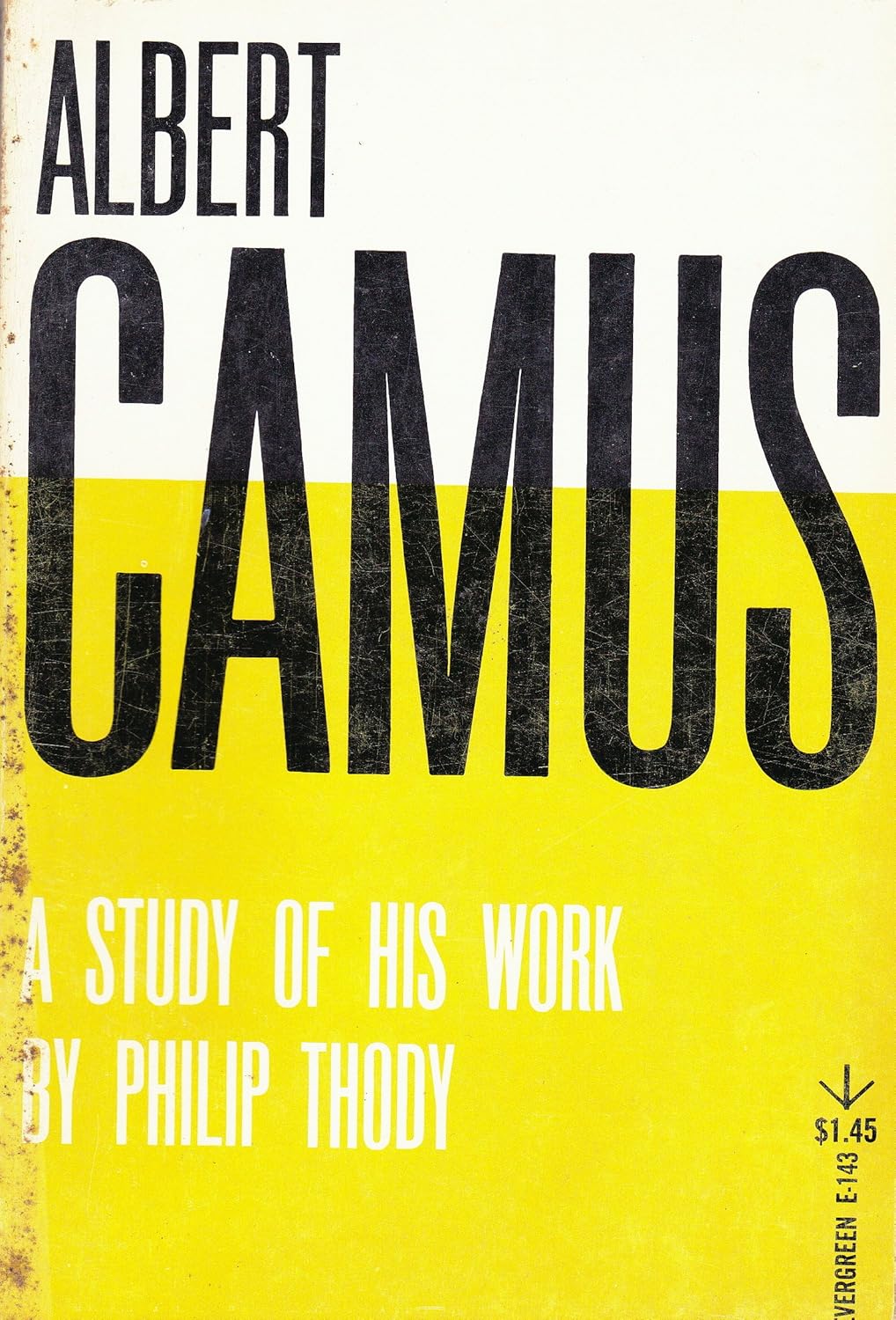 Albert Camus, a Study of His Work: thody, philip: Amazon.com: Books