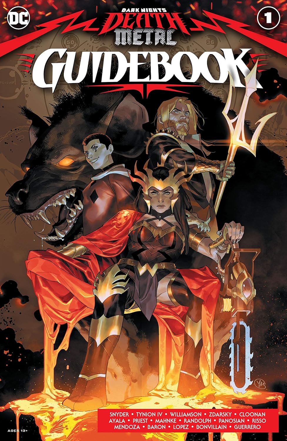 Amazon.com: Dark Nights: Death Metal Guidebook (2020) #1 (Dark Nights ...