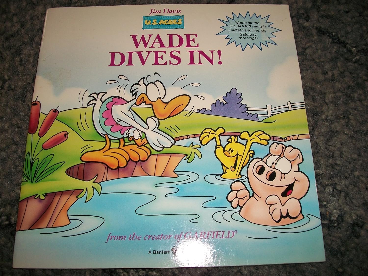 WADE DIVES IN (U.S. Acres): Davis, Jim: 9780553347135: Amazon.com: Books