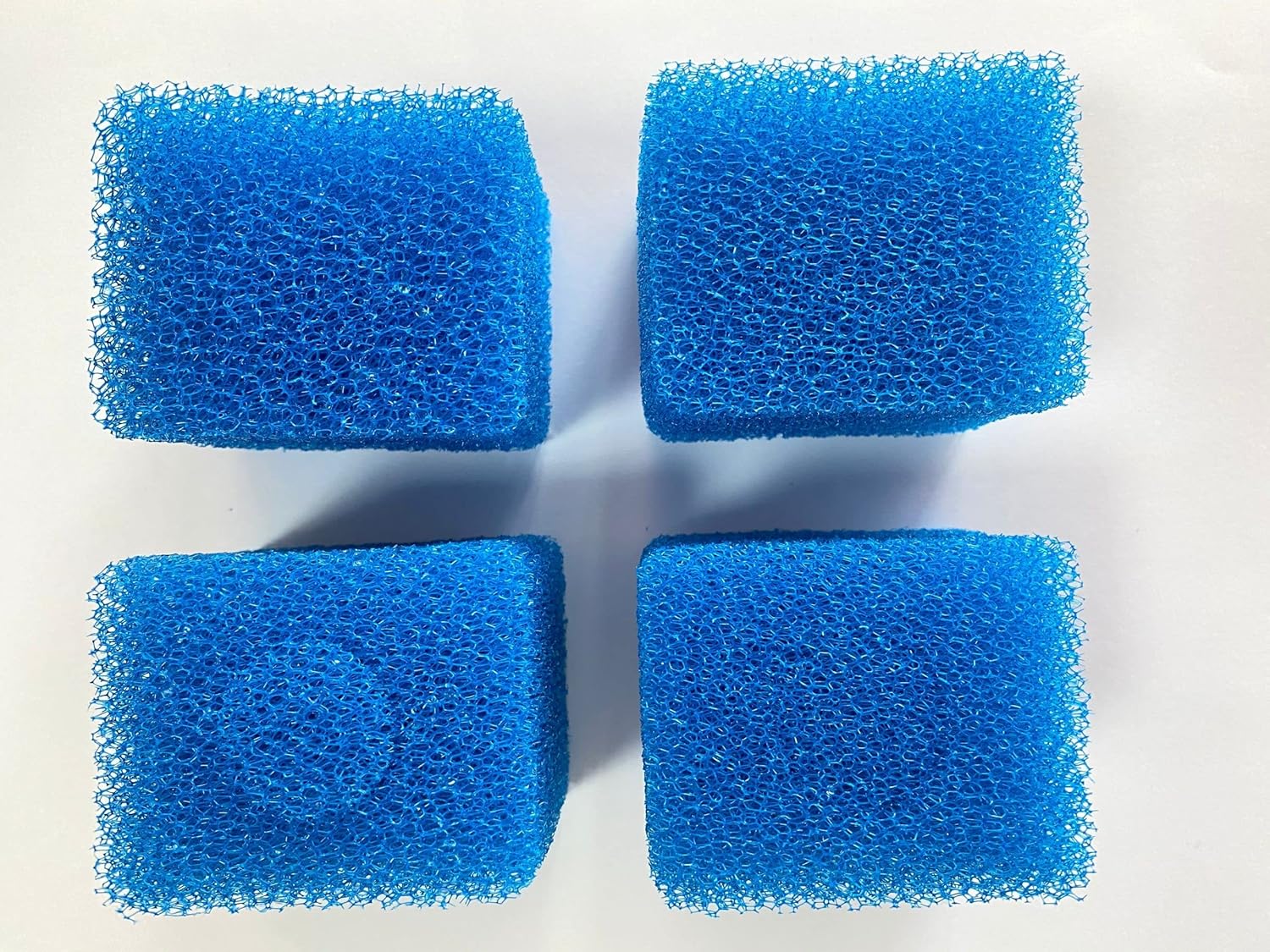 NO.17 Replacement Sponge Media Filter, 4 Pack of Bio Foams for 500L/H ...