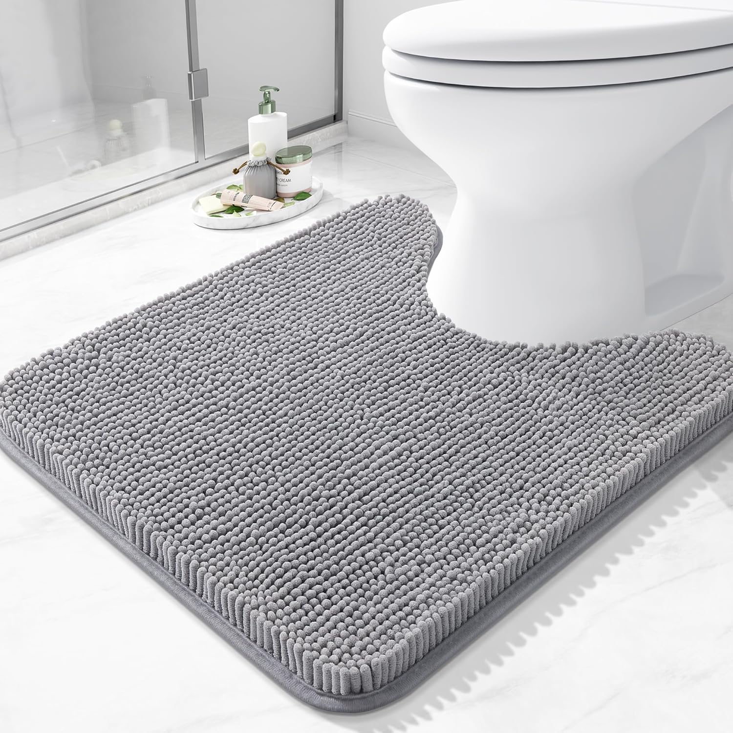 Amazon.com: Arotive Bathroom Toilet Rugs U Shaped 20x20, Extra Soft ...
