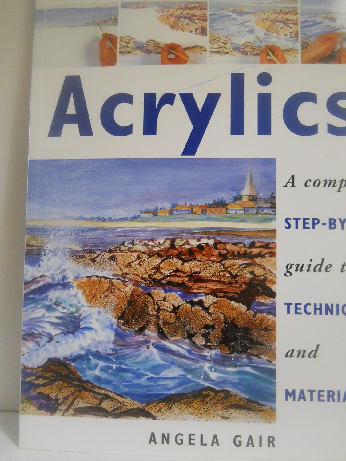 The Beginner's Guide Acrylics: A Complete Step-By-Step Guide to Techniques and Materials: Gair ...