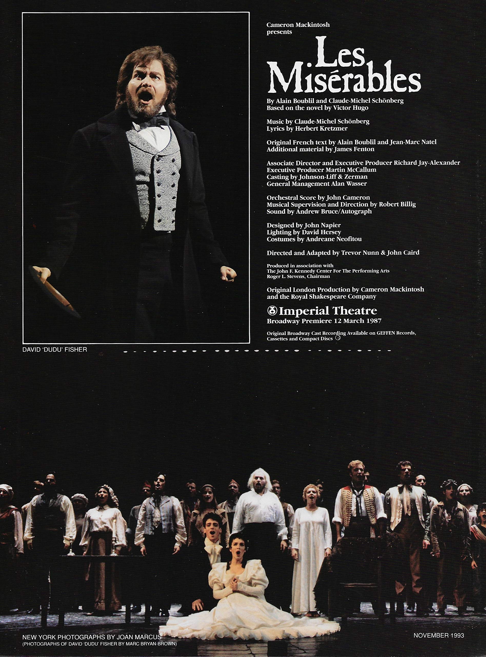 Les Miserables Broadway Costumes