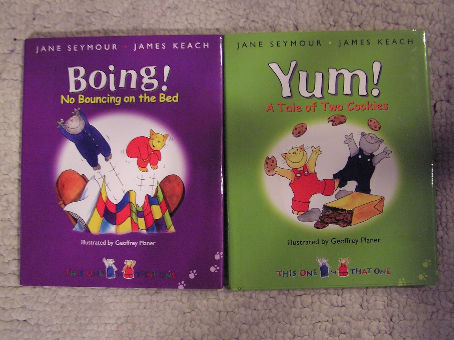 YUM! A Tale of Two Cookies and Boing! No Bouncing on the Bed-This One N ...