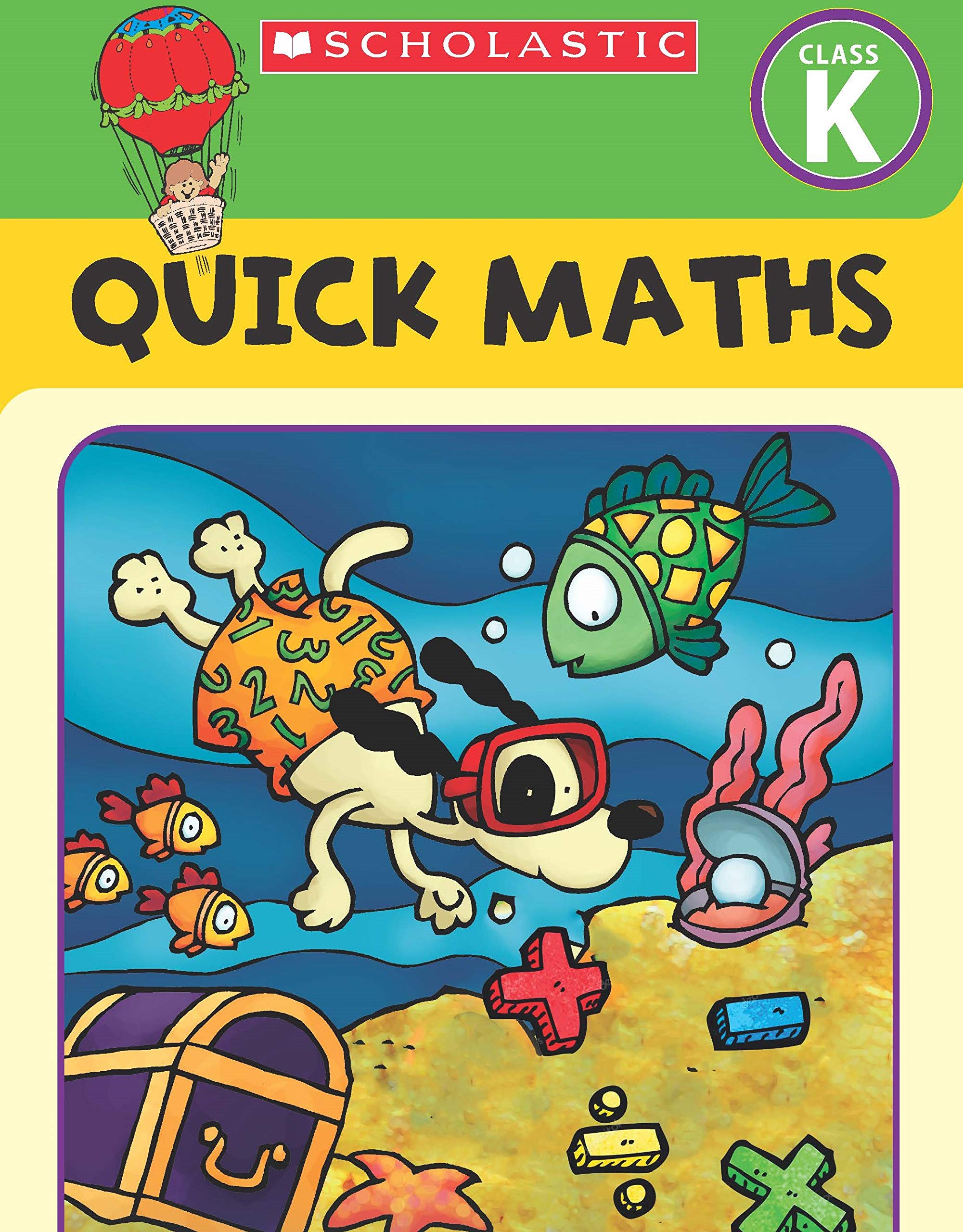 Quick Maths Workbook Kindergarten : Scholastic Inc: Amazon.in: Books