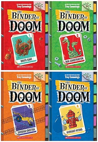 NEW SET! BINDER OF DOOM Books Set (4 Books): Troy Cummings: Amazon.com ...