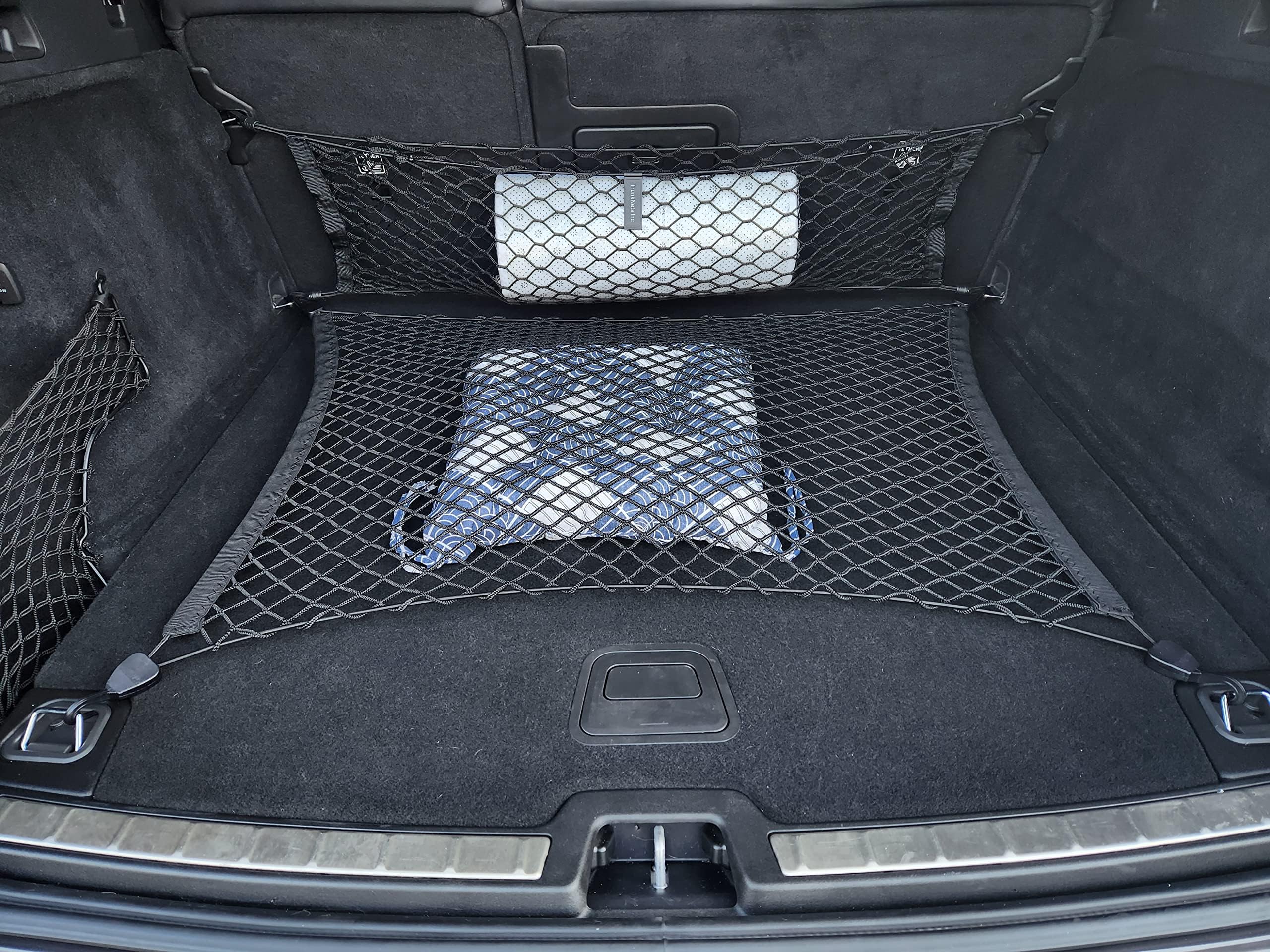 Amazon.com: Floor Style Trunk Mesh Cargo Net for BMW 3 Series (G20 ...