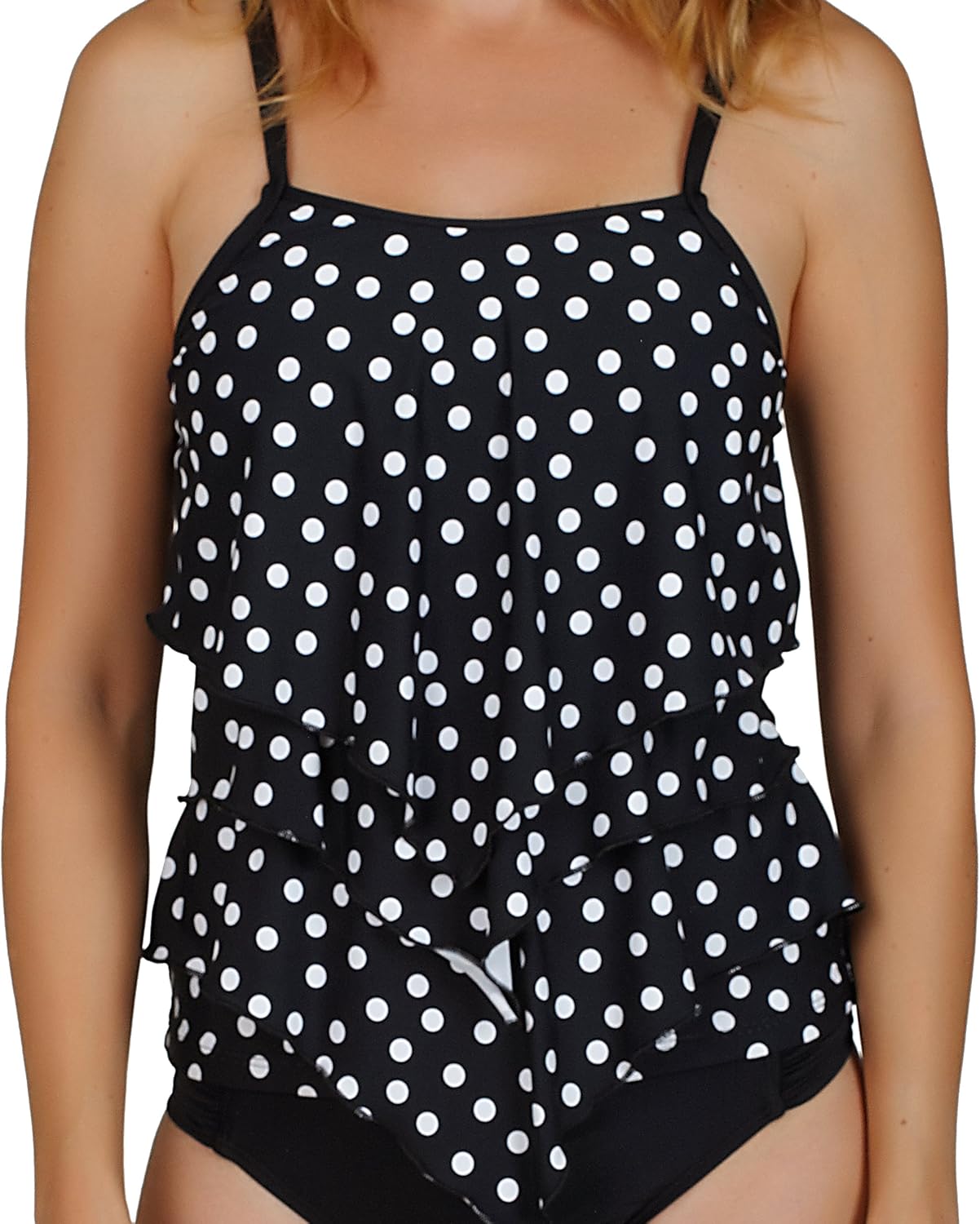 Amazon.com: Athena Women's Standard Harbor Island High Neck Swimsuit ...