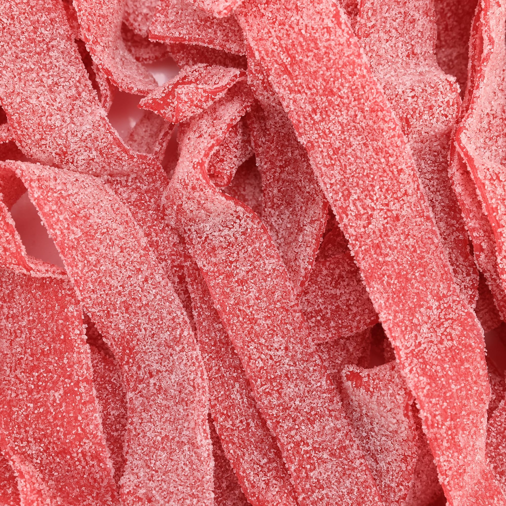 Amazon.com : Sour Belts Candy Bulk - Cherry Sour Strips - 1.3 Lb Sour ...