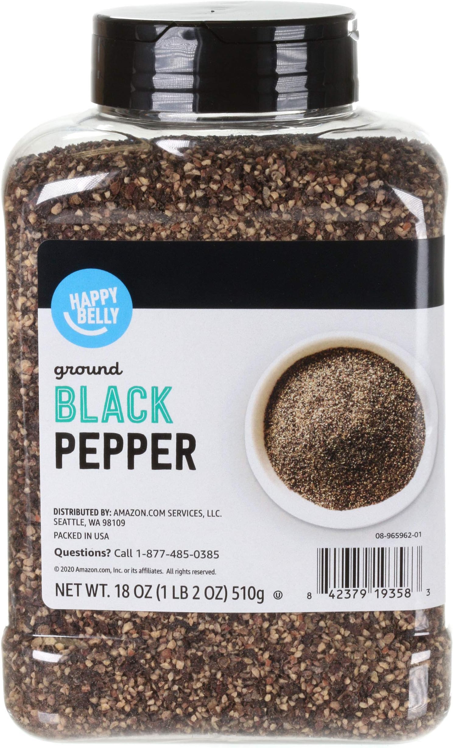 Amazon.com : McCormick Pure Ground Black Pepper Bonus Pack, 4 Oz ...