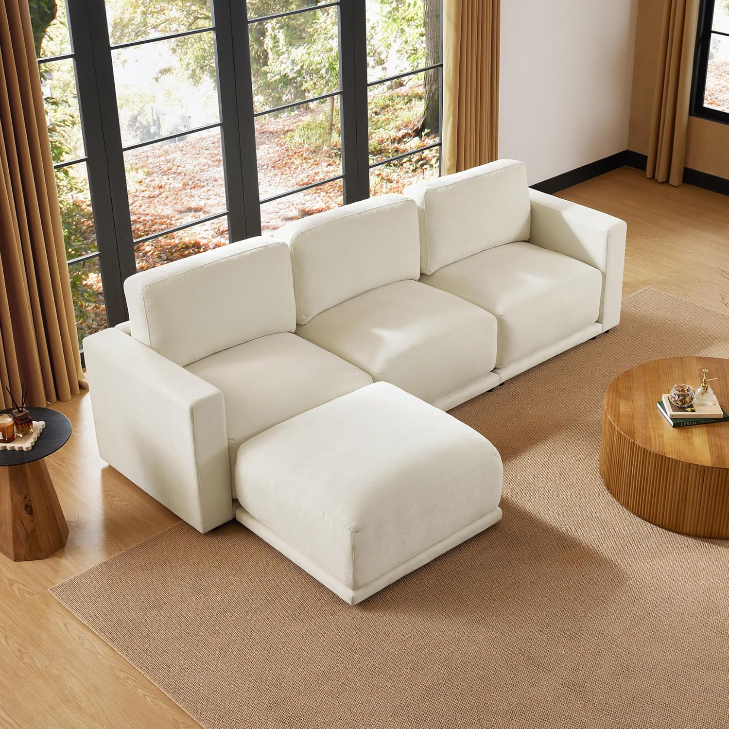 Amazon.com: CHITA 116" Sectional Couches for Living Room, Modular ...