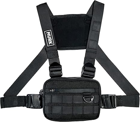 Amazon.com: MVRK Water Resistant Chest Bag - Lightweight Tactical Chest ...