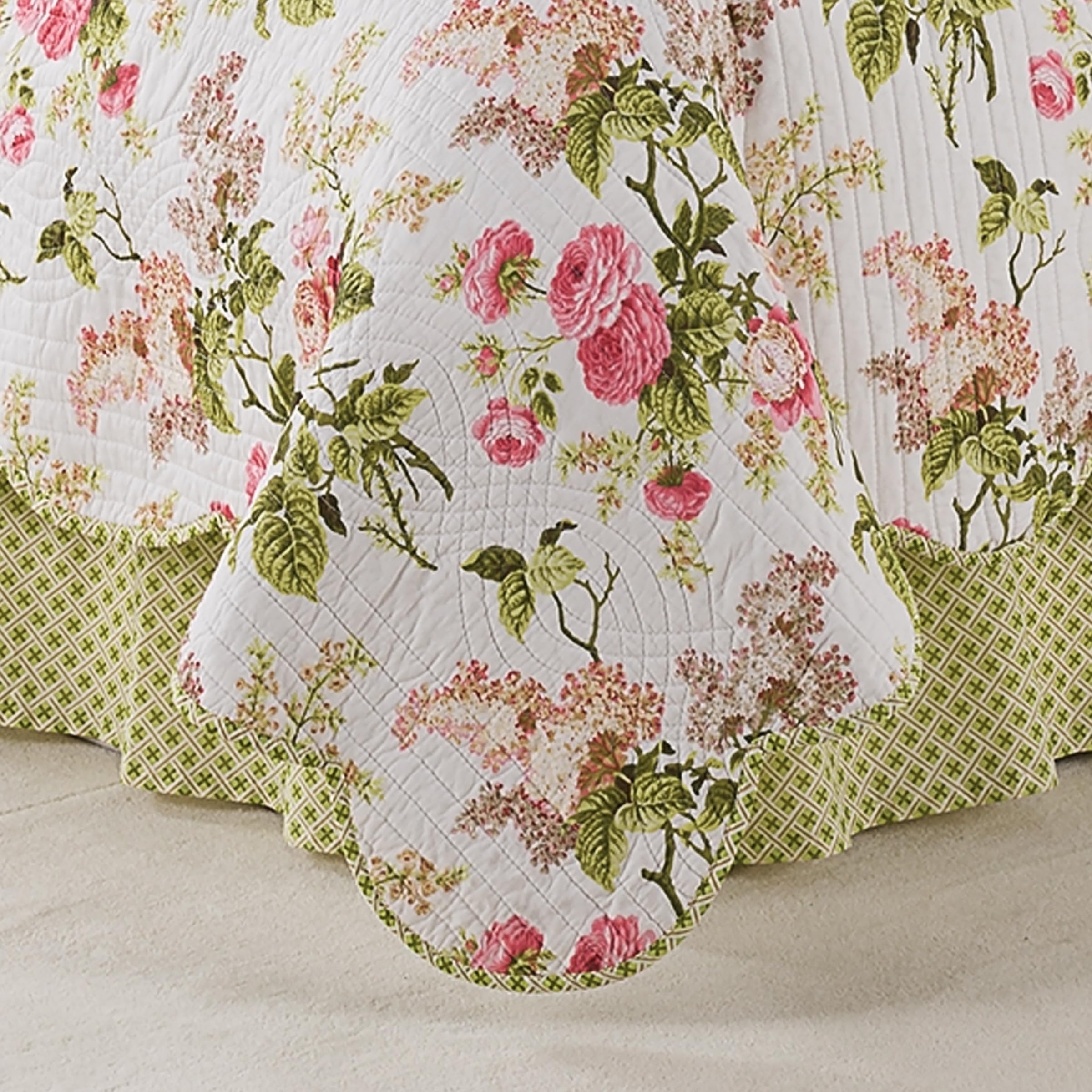 Snapklik.com : Waverly Emmas Garden Modern Farmhouse Floral 4-Piece ...