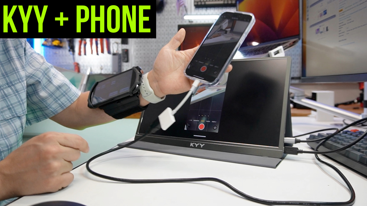 Watch How to use KYY portable monitor with iPhone on Amazon Live