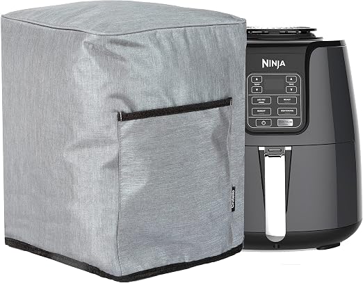 Amazon.com: Crutello Air Fryer Cover with Storage Pockets for 4 Quart ...