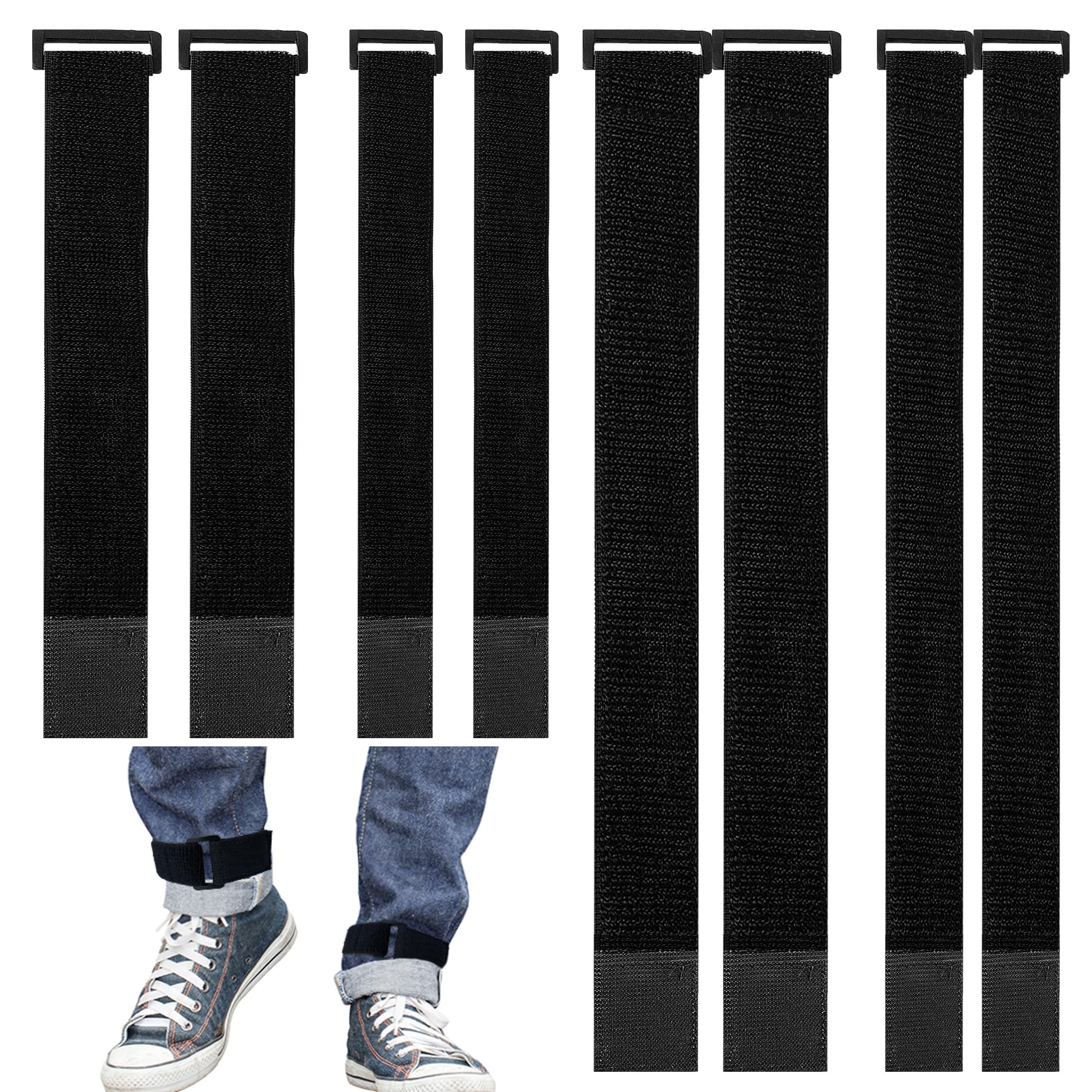 Amazon.com: SADIKALO Ankle Straps - 8PCS Elastic Boot Straps for Cowboy ...