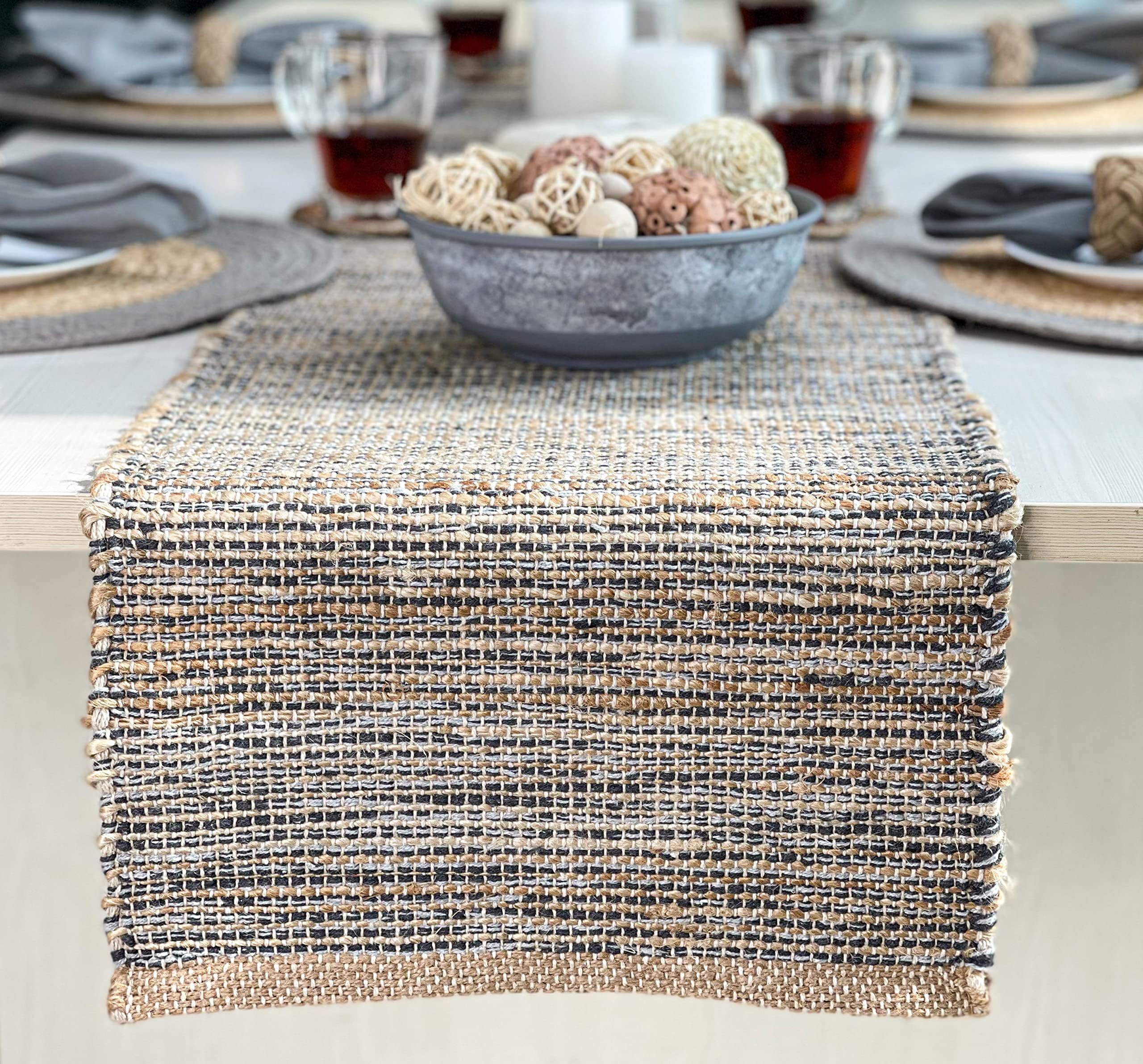 Amazon.com: Park Designs Tweed Expresso Table Runner 54'' L