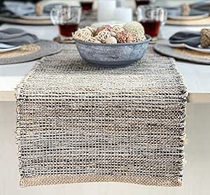 Amazon.com: Chardin home | Natural Jute Table Runner | 13x90 Inch ...