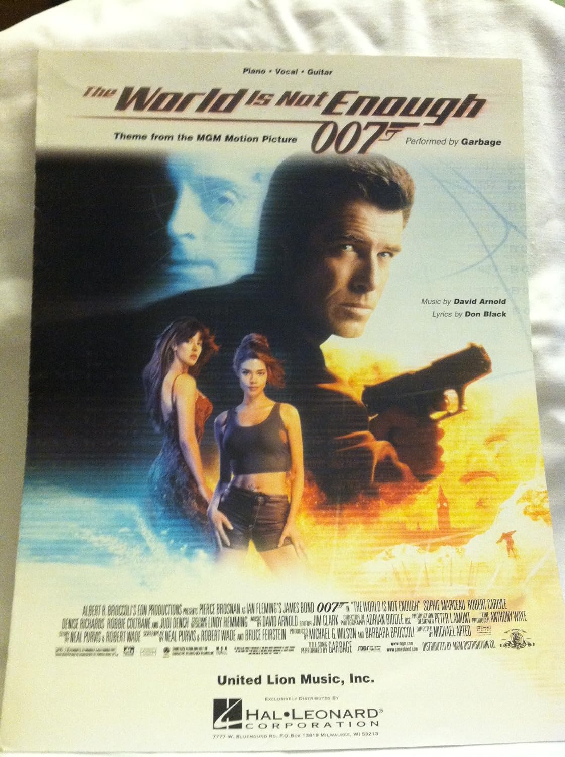 GARBAGE - The World Is Not Enough - 007 Theme (Piano/Vocal/Guitar ...
