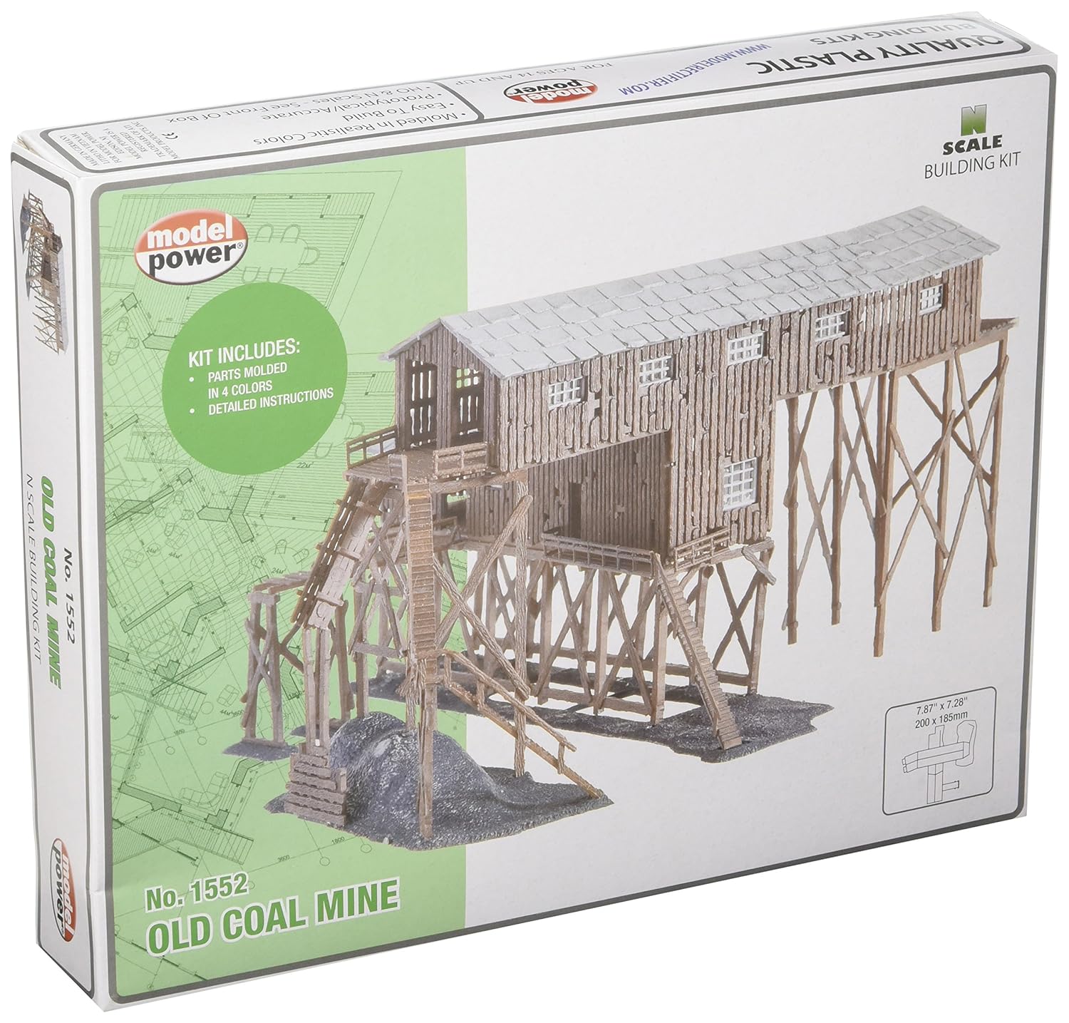 Buy Model Power 1552 Old Coal Mine Kit N Online at Low Prices in India ...