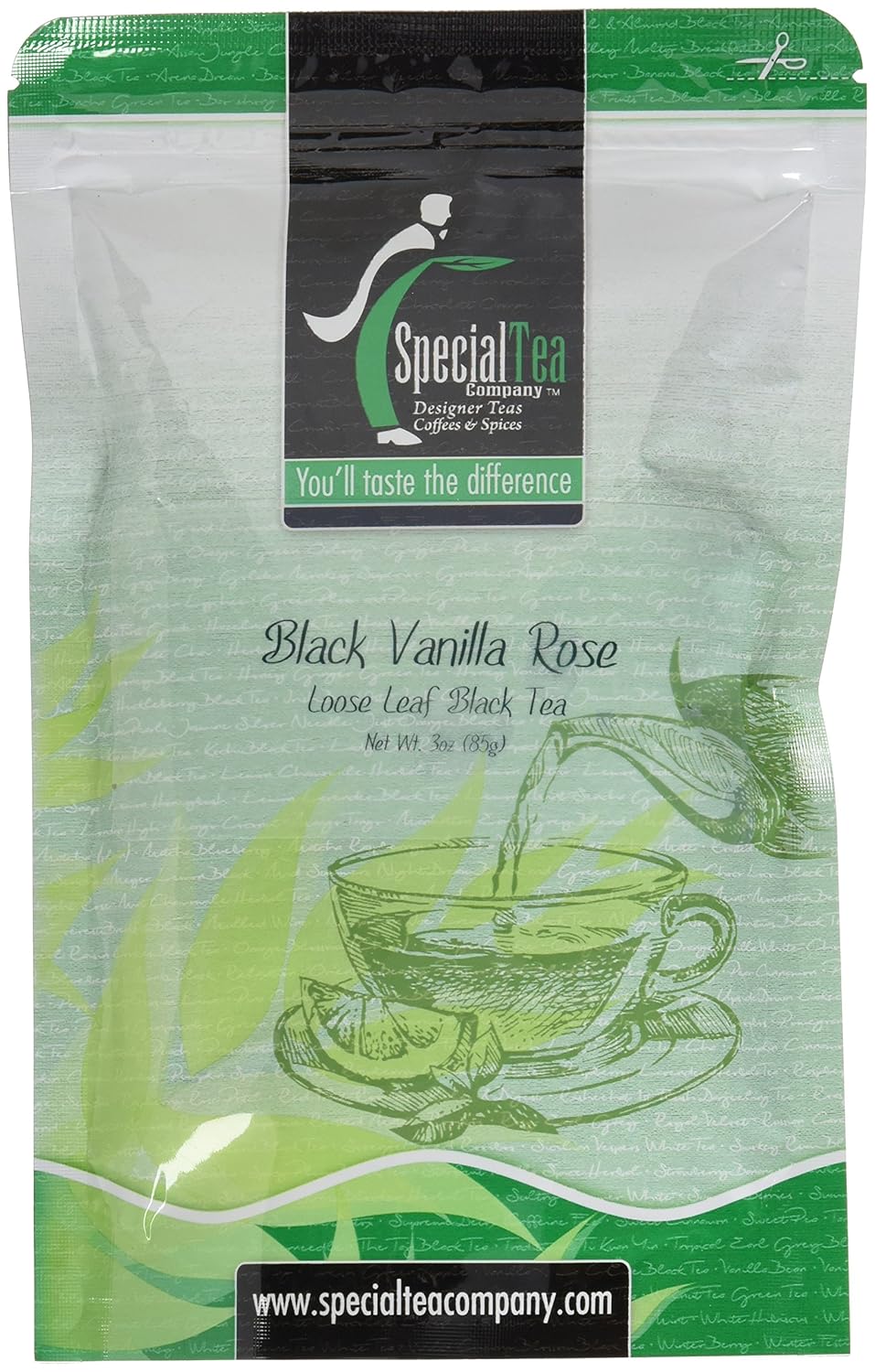 Amazon.com : Special Tea Vanilla Rose Tea, Loose Leaf, 3 Ounce ...